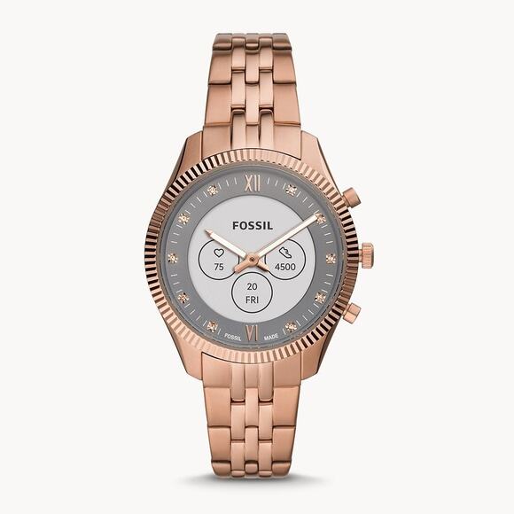 Fossil | Accessories | Nwt Fossil Womens Mini 38mm Stainless Steel ...